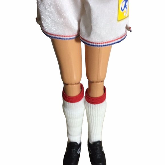 Barbie | Toys | 993 Barbie World Cup Soccer Player With Magnet Soccer ...